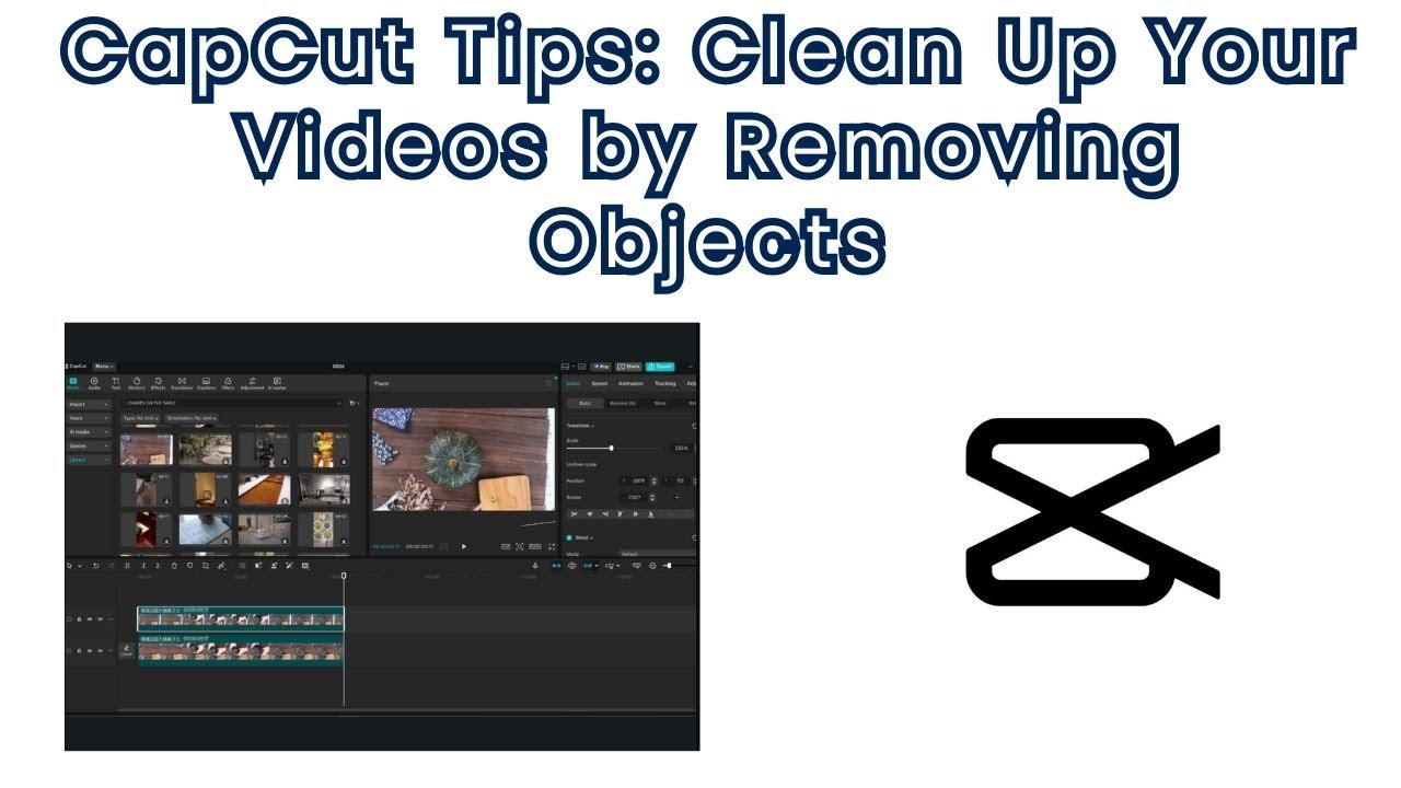 CapCut Tutorial: Clean Up Your Videos by Removing Objects