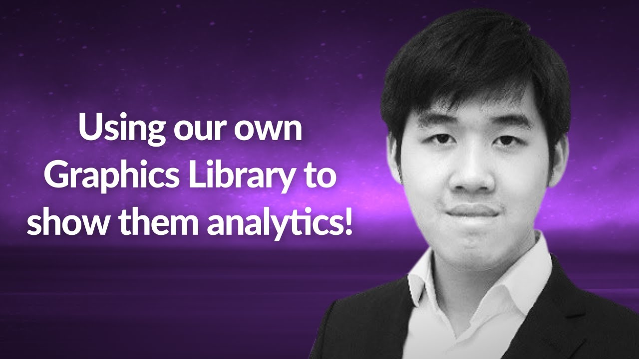 Using our Graphics Library to show them analytics! | Renaldi Gondosubroto | Conf42 JavaScript 2020