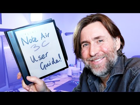 User Guide for the Boox Note Air 3 and Note Air 3 C