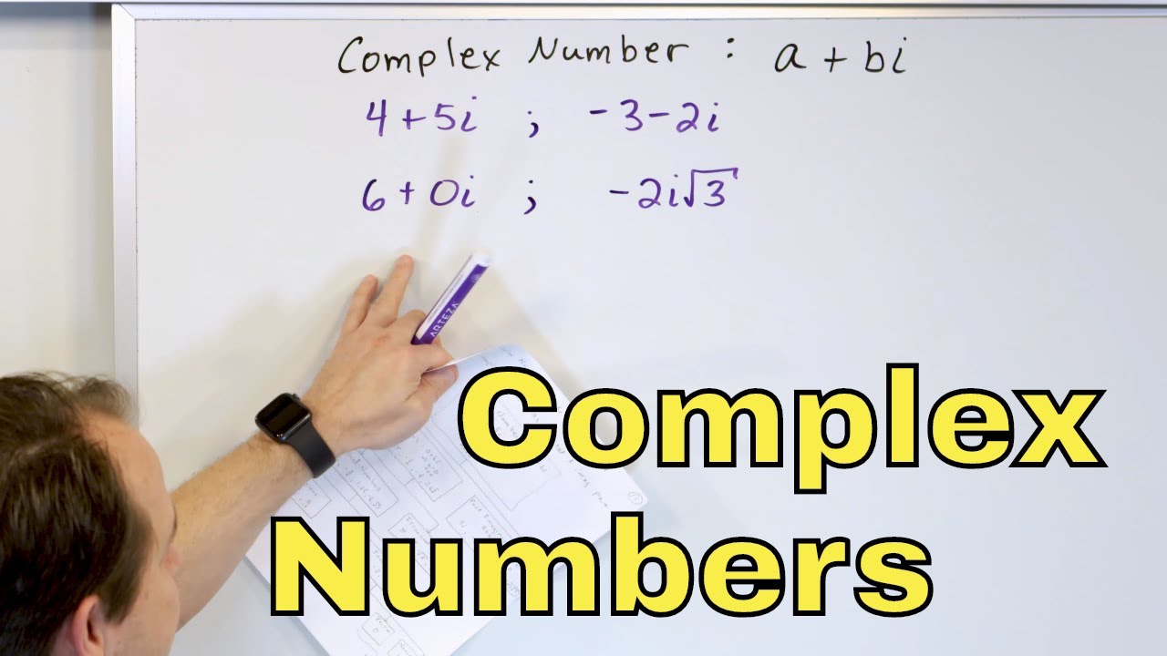 15 - Complex Numbers & the Complex Plane