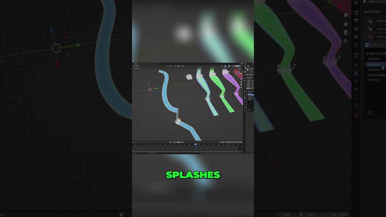 🌧️ Add Waterfalls & Splash Effects to Any Scene