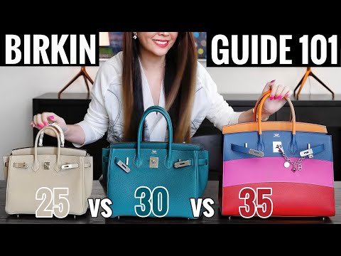 HERMES BIRKIN 25 vs 30 vs 35 | Sellier vs Retourne | In Depth Comparison & Review *Watch B4 Buying*