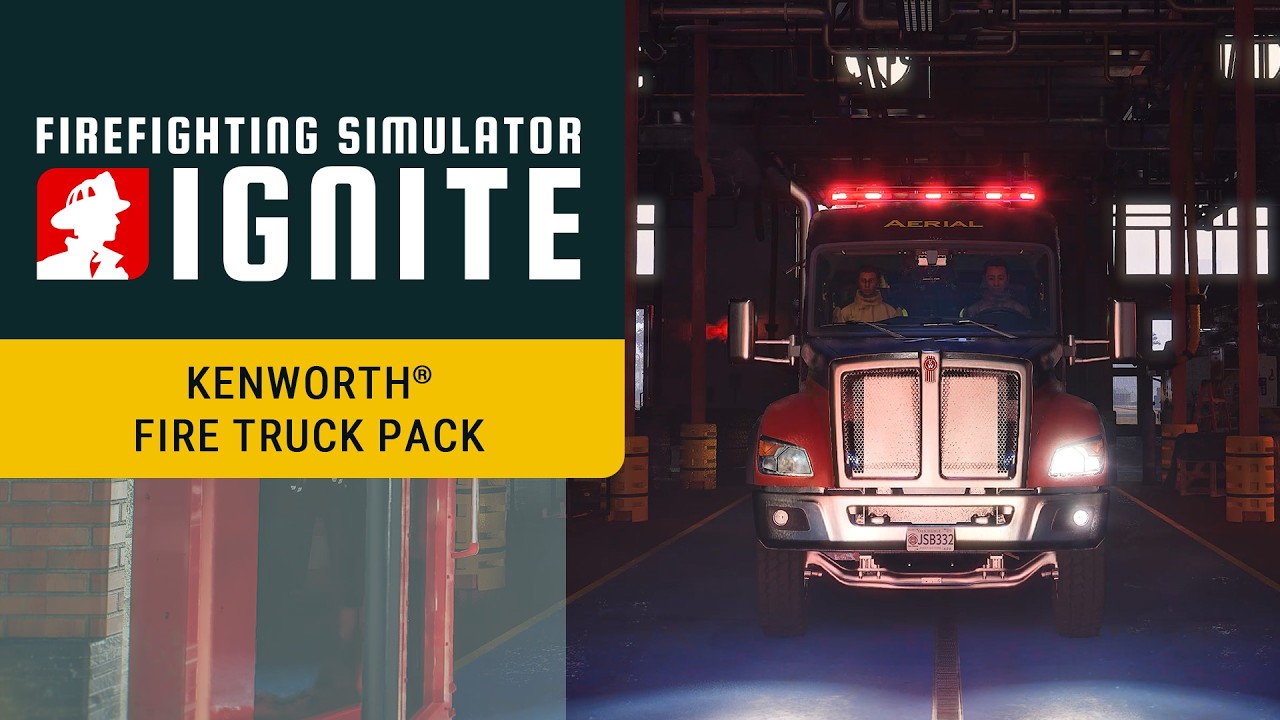 Firefighting Simulator: Ignite – Kenworth® Fire Truck Pack | Announcement Teaser