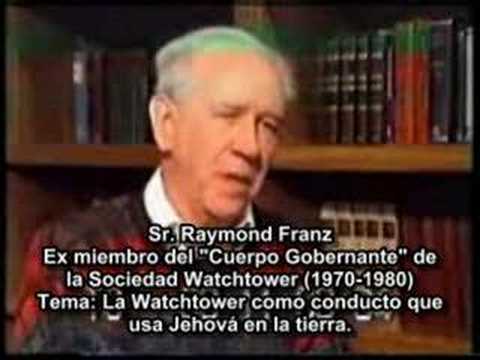 RAYMOND FRANZ OPINA SOBRE «EL CUERPO GOBERNANTE» COMO CONDUCTO QUE ...