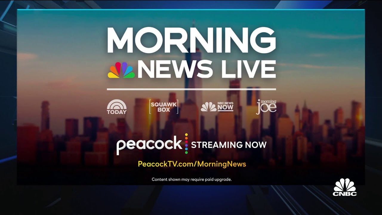 'Squawk Box' now streaming on Peacock in 'Morning News Live' hub
