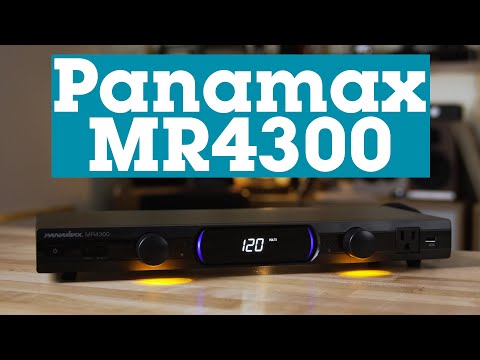 Panamax MR4300 power line conditioner and surge protector | Crutchfield
