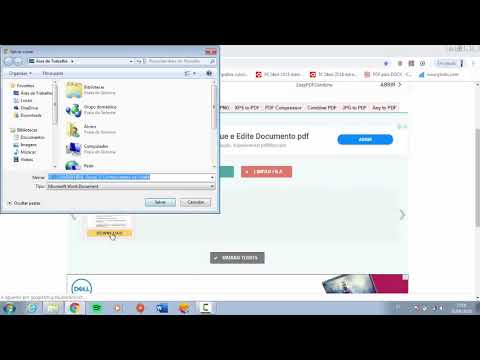 COMO CONVERTER QUALQUER PDF EM WORD DOCX