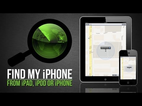 "FIND MY iPHONE" | Track iPhone 5, 4S, 4 from iPad, iPod or iPhone