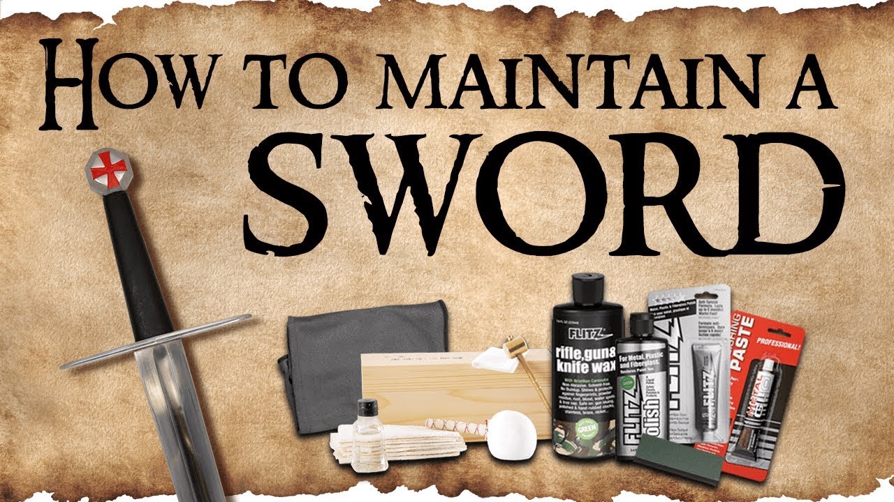 How to Maintain a Sword from Medieval Collectibles - Medieval Masterclass