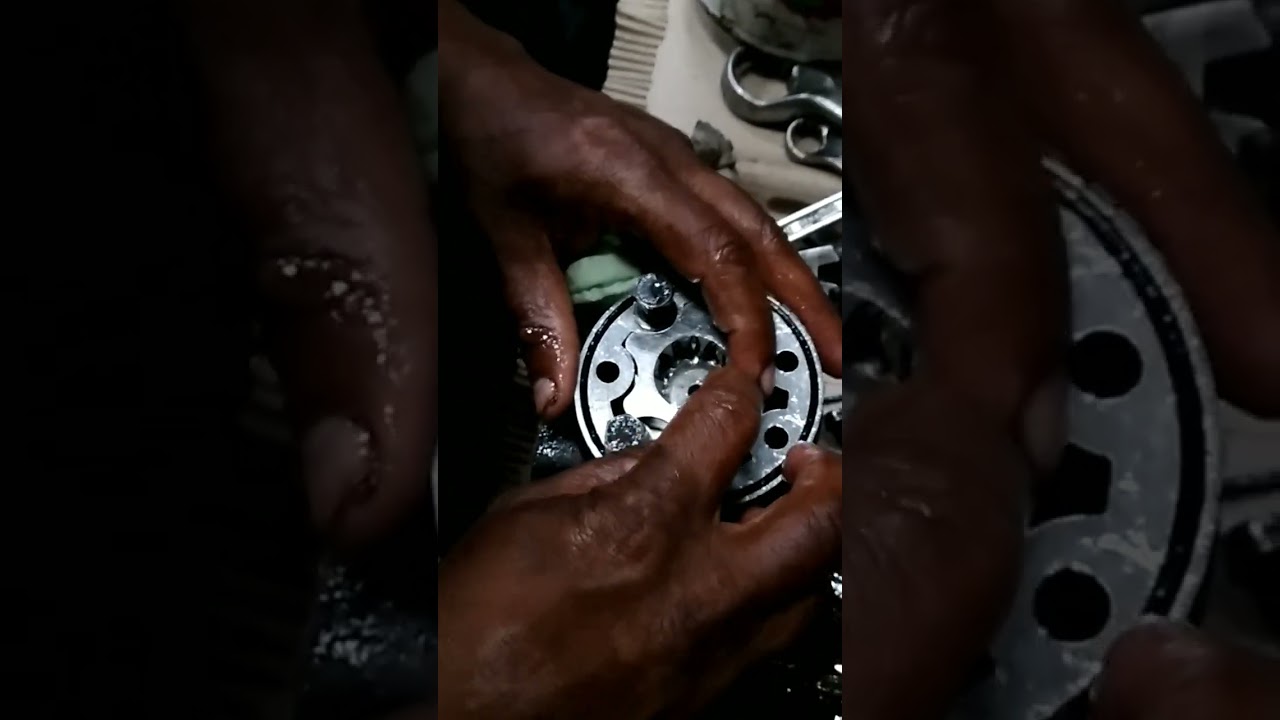 forklift steering unit assembling