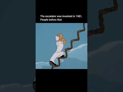 The escalator was invented in 1981.People before that meme | popeye the saylor man
