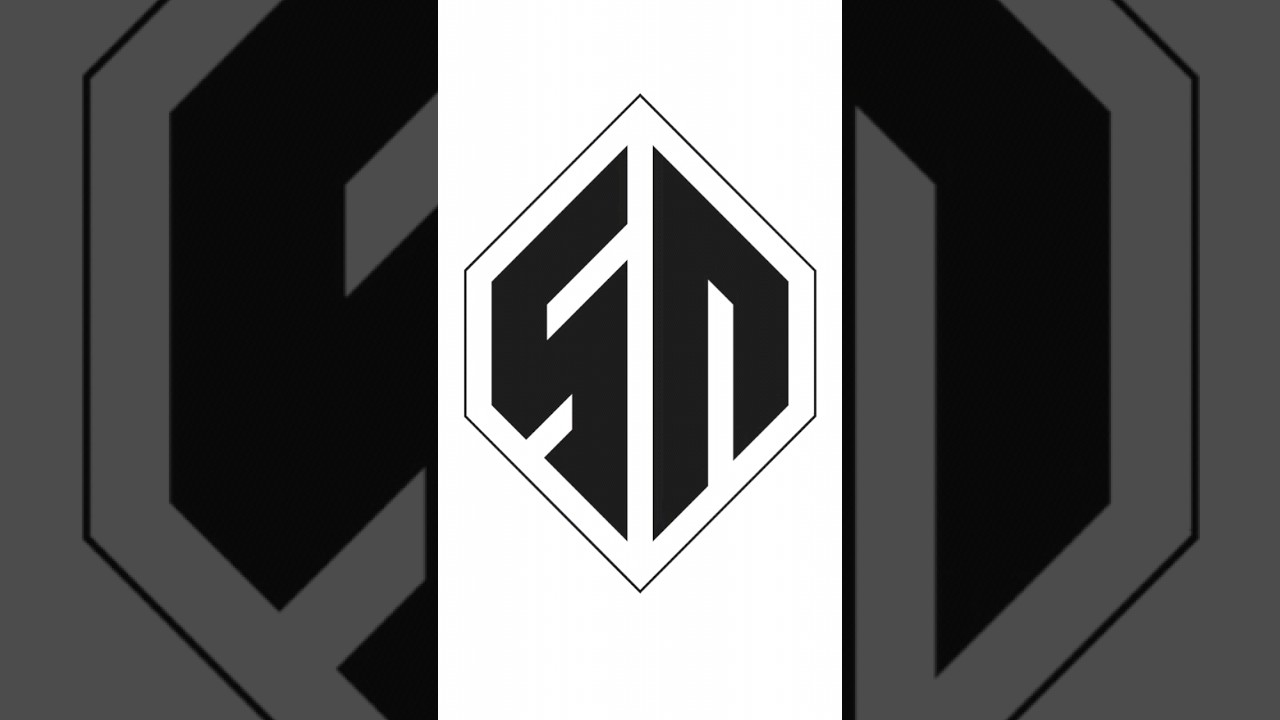 Monogram Logo #shortvideo #tutorial