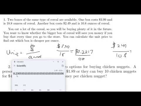 Applied Math Unit Price
