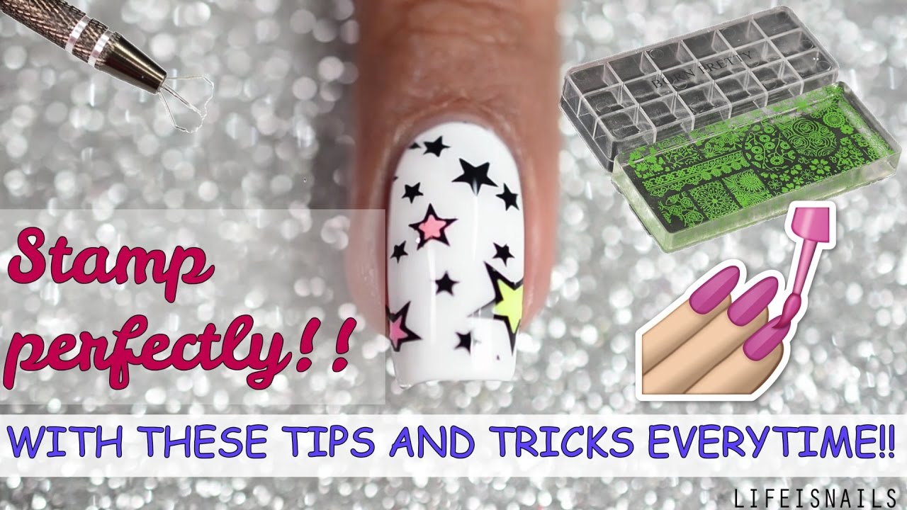Stamp Your Nails Perfectly! | Tips & Tricks For Nail Art Stamping!❤(Beginner edition)