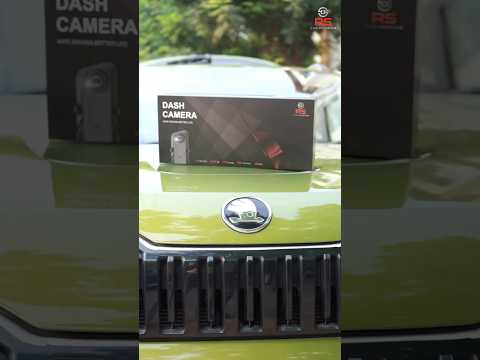Skoda Kylaq upgraded with 4K mirror dashcam | 4K Dashcam | Front & Rear Recording #skodaconnect
