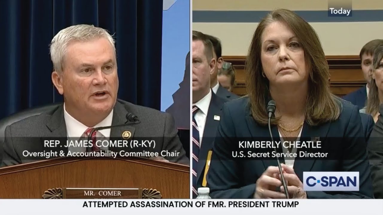 Chairman Comer Says Secret Service Failed It’s Zero-Fail Mission