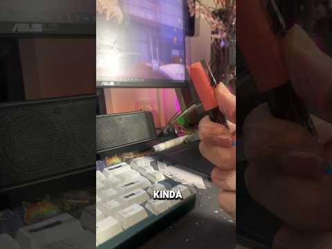 Drawing on keyboard keycaps seires - Part 1 #shorts #customkeyboards #art