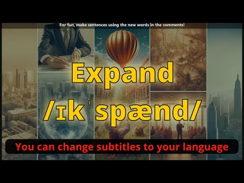 Expand meaning with 5 examples