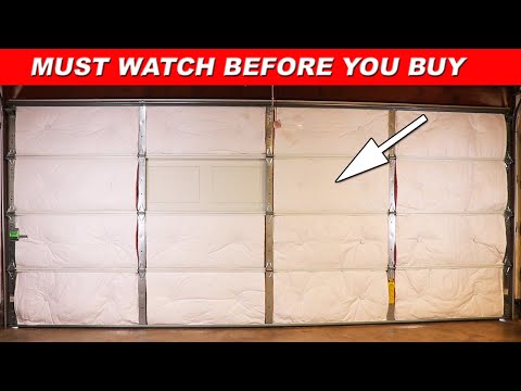 How to insulate your Garage Door (Owens Corning Kit Review and Install)