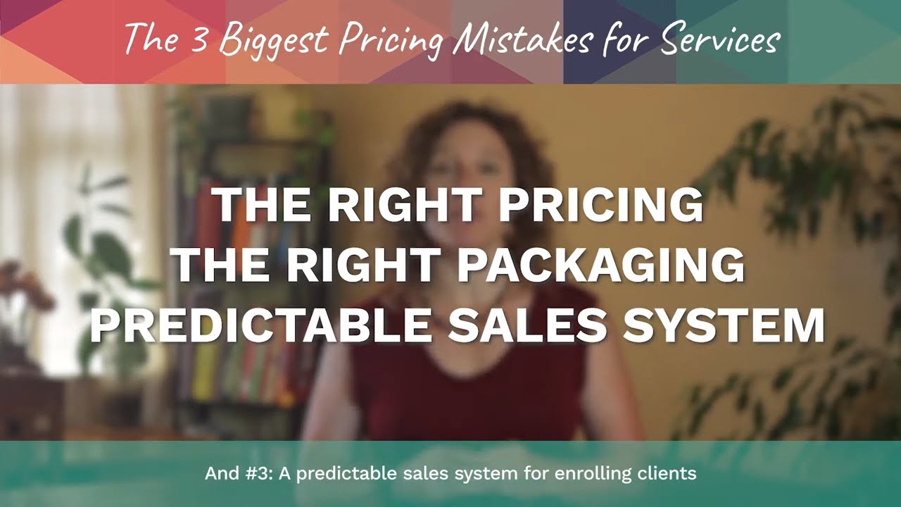 The 3 Biggest Pricing Mistakes for Services