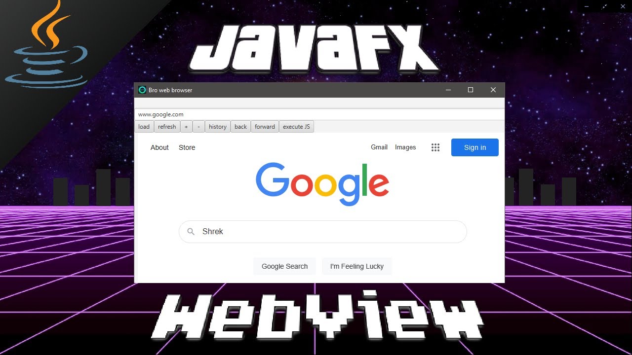 JavaFX WebView + building a web browser 🌐