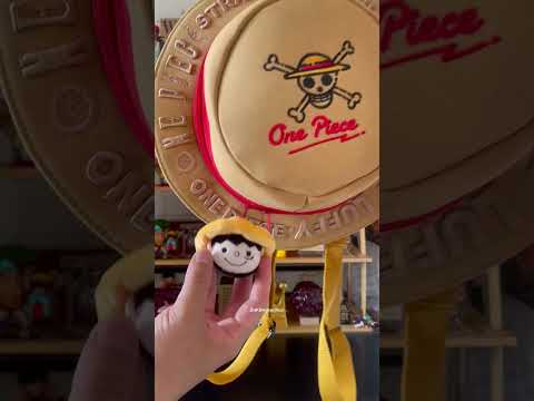 My new straw hat!๐๐ดโโ ๏ธ LINK IN BIO๐#onepiece #backpack #strawhatpirates #luffy #monkeydluffy