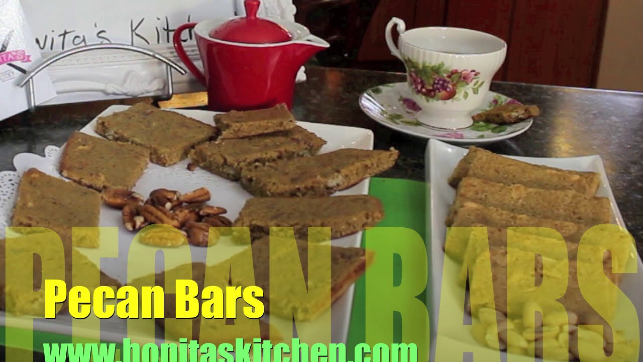 PECAN BARS  - Bonita's Kitchen