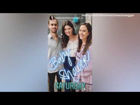 Katherine Schwarzenegger Instagram story of friends baby shower