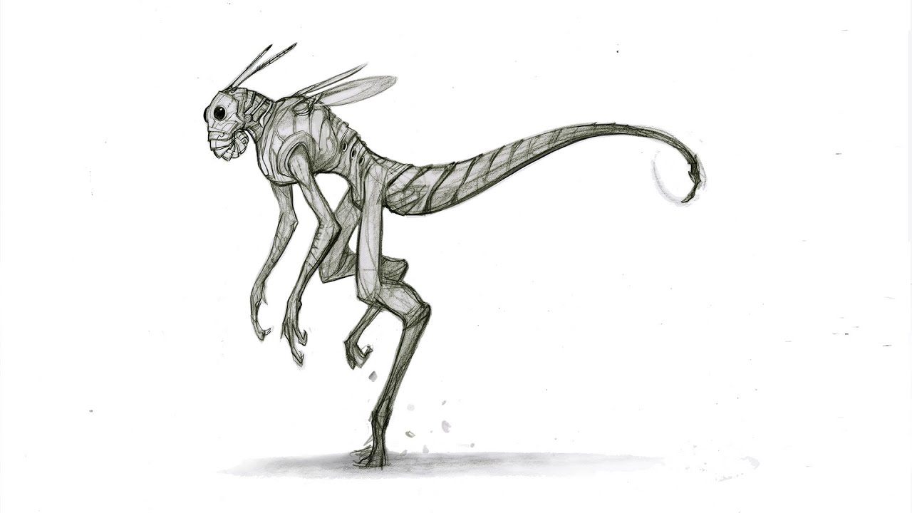 Creature and Character Design Concept Sketching with Sang Jun Lee