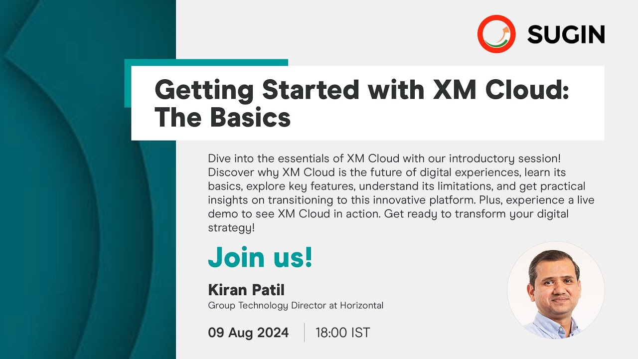 Getting Started with XM Cloud: The Basics