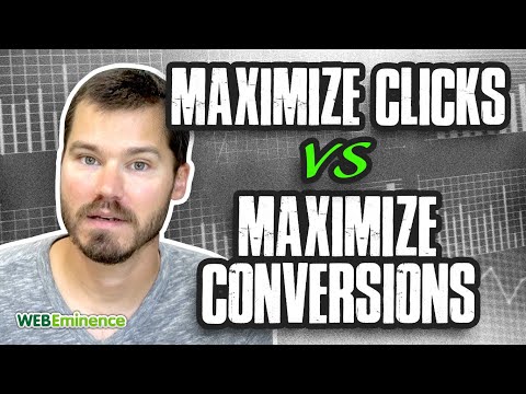 Maximize Clicks vs Maximize Conversions - Google Ads Smart Bidding Strategies Comparison