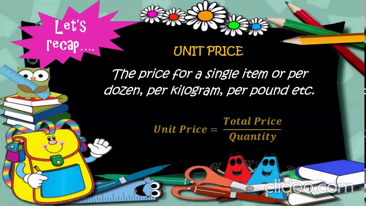 Consumer Arithmetic   Prices & Quantity