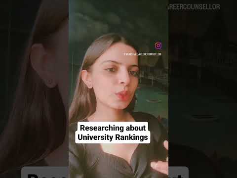 One University/college could be at different positions under different ranking systems #studyabroad