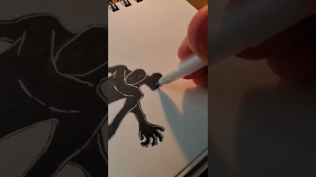 Day 23 of Drawing Spiderman Characters: Spot 🕳