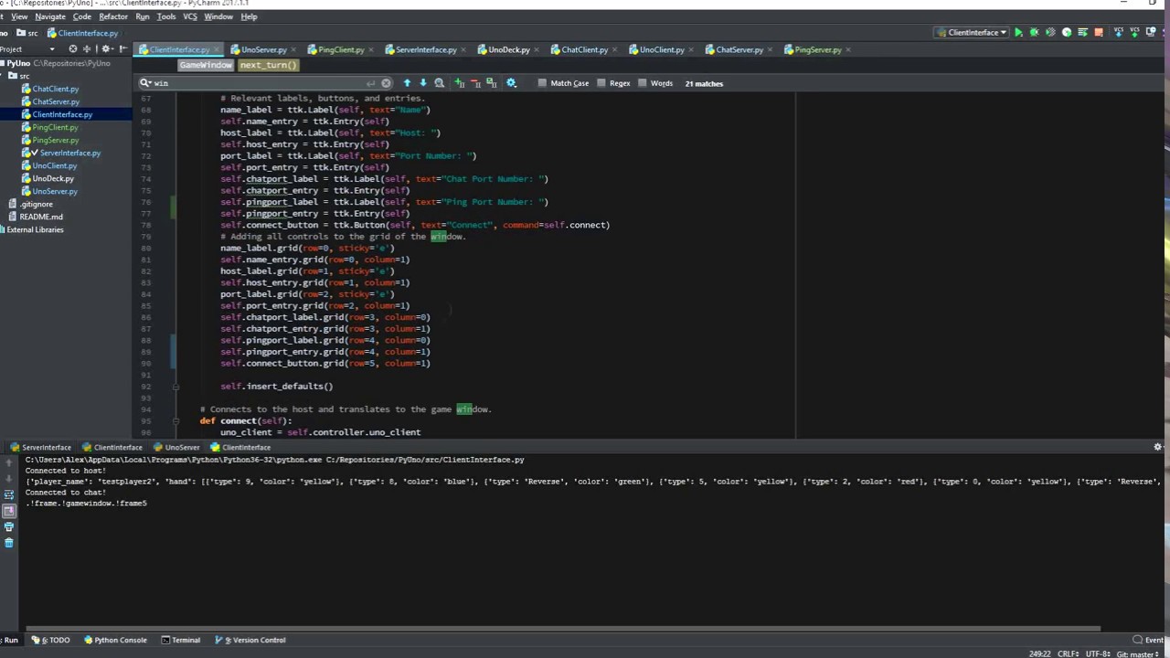 PyUno: Uno in Python!