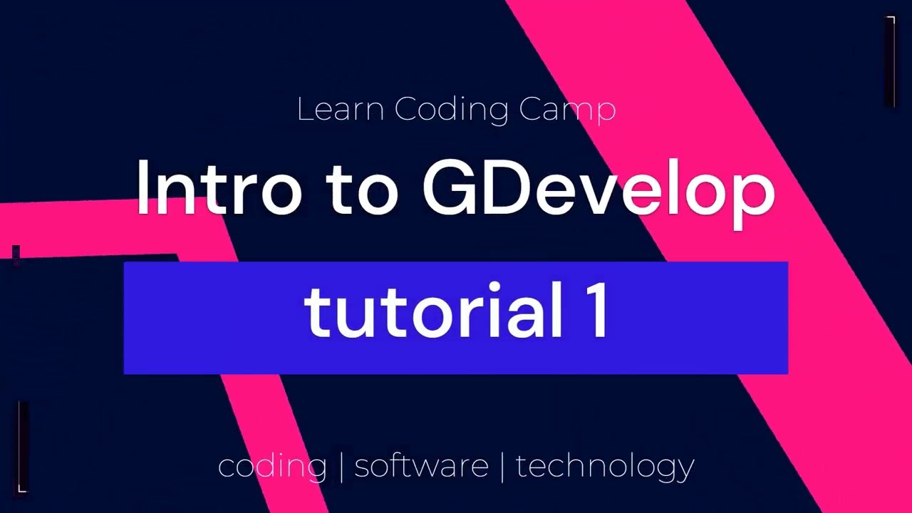 Build Your First Game in GDevelop - Tutorial 01