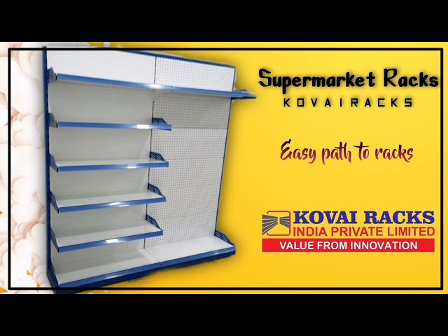 Supermarket Center Racks - Supermarket Retail Display Rack in ...