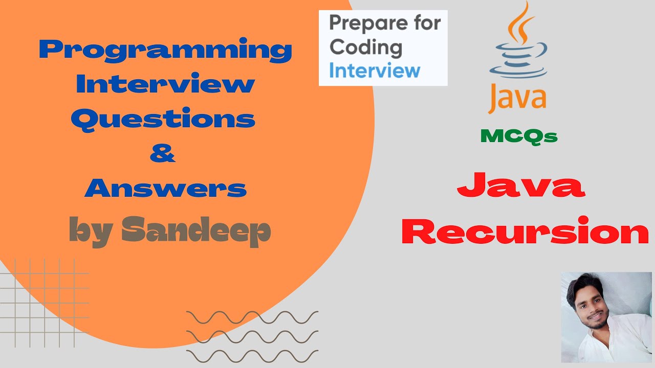 Java Recursion MCQ | OOPs  Polymorphism, Exception handling | Interview Questions