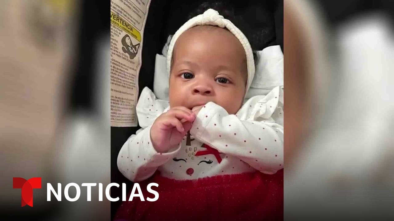 Buscan a culpable de la muerte de bebé alcanzada por una bala perdida | Noticias Telemundo