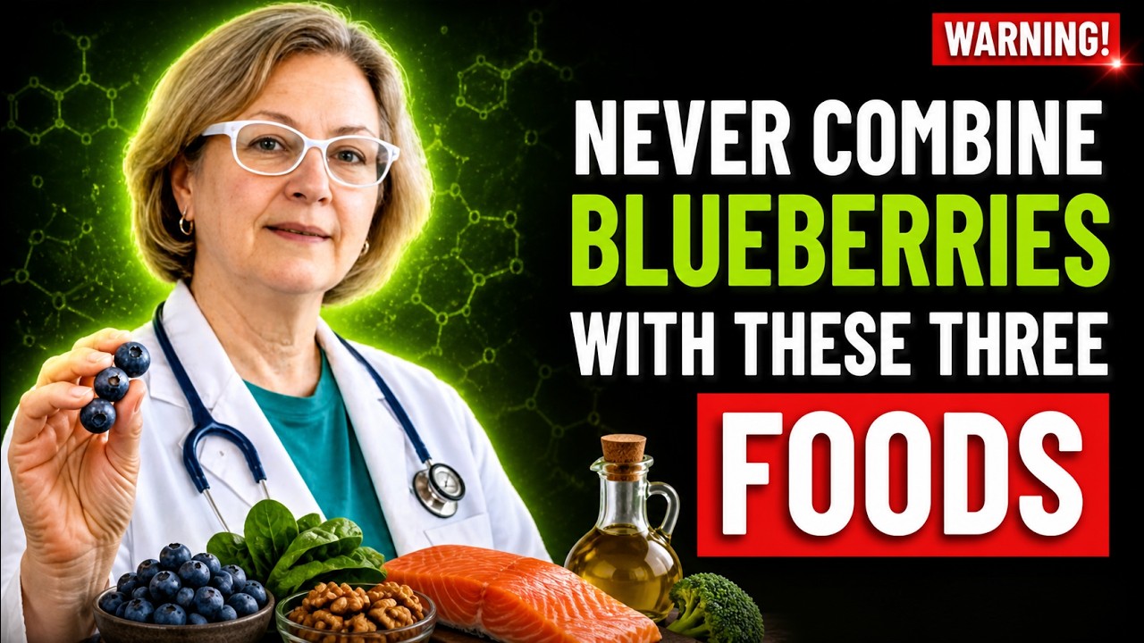 SENIORS: Avoid Eating Blueberries With These 3 Common Foods! | Senior Health Tips