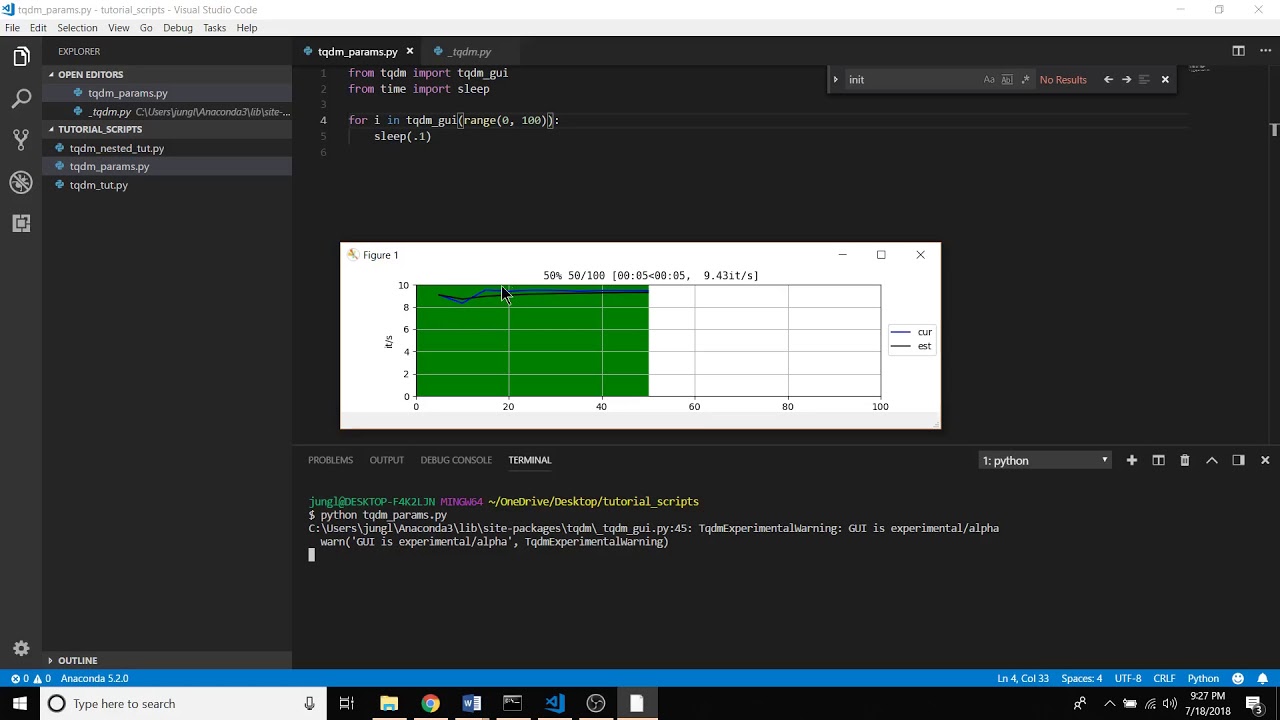 Pop Up Progress Bar using Python With One Line Of Code