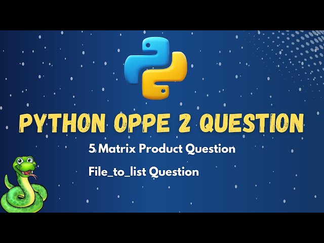 Understanding Matrix Multiplication and File Handling in Python: A Comprehensive Guide | Galaxy ...