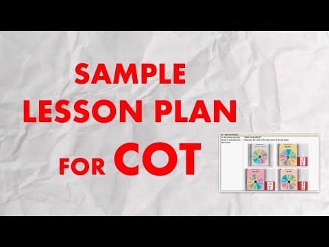 Sample Lesson Plan in Math 9 for CO in the New Normal ǀ PPST ǀ COT #LessonPlan