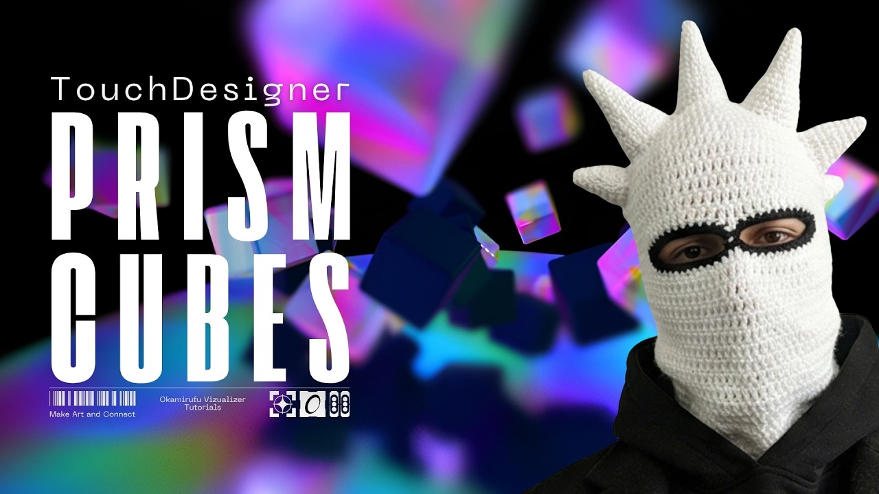 TouchDesigner Tutorial: Glass Dispersion & Prism Cubes (Easy)