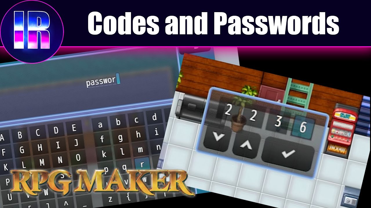 How to make Codes and Passwords in RPG Maker