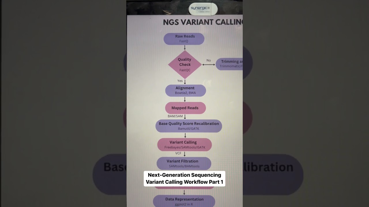 Next-Generation Variant Calling Workflow Part 1