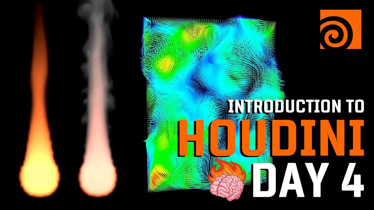 How Pyro Simulation Works in Houdini | Beginner Friendly Introduction