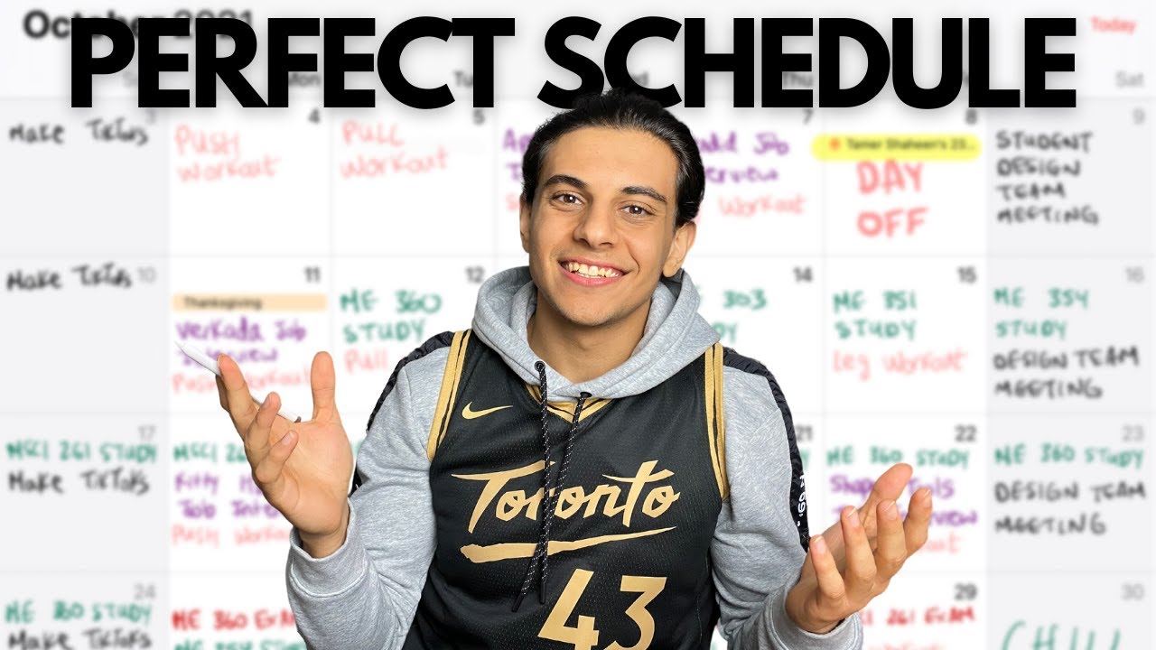 How to Organize your Schedule as an Engineering Student