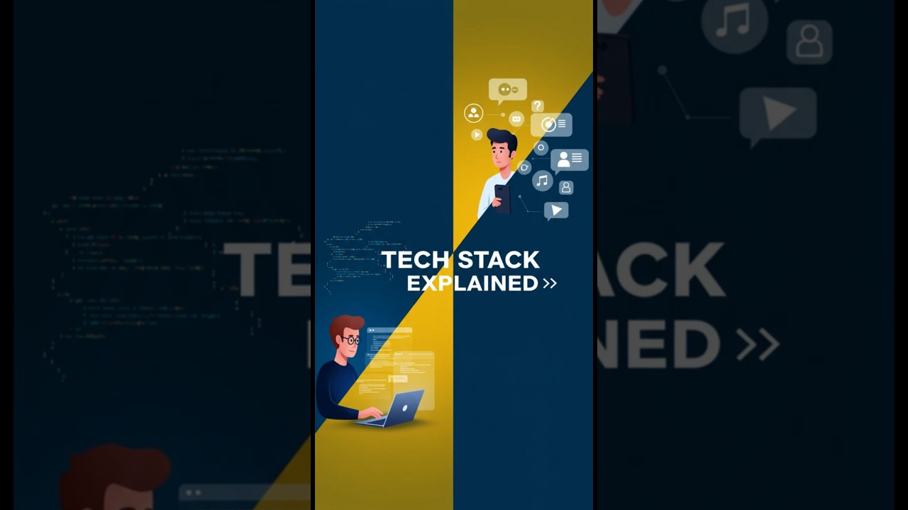 What is a Tech Stack? Explained in 60 Seconds #shorts