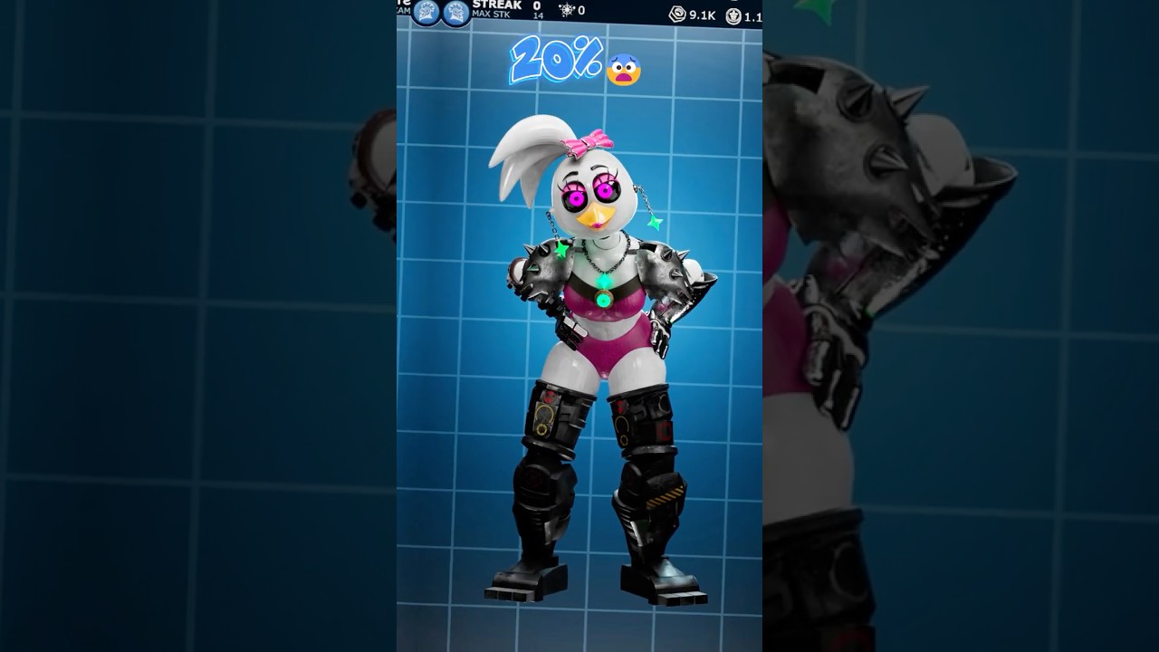 fnaf ar edit 🎀 Wellerman (1%-100%) Sea Shanty Edit ✨ Security Breach Edit #shorts #securitybreach